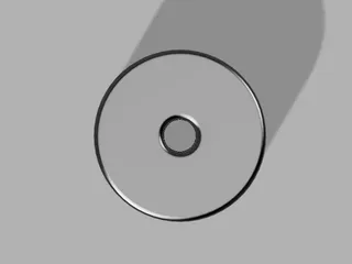 Simple 45 Record Adapter by Kim-Janosch | Download free STL model ...