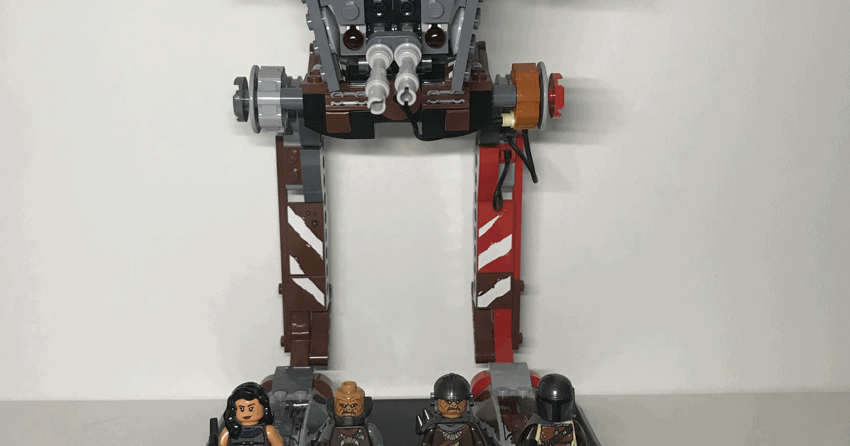 LEGO AT-ST display stand by Jebanos | Download free STL model ...