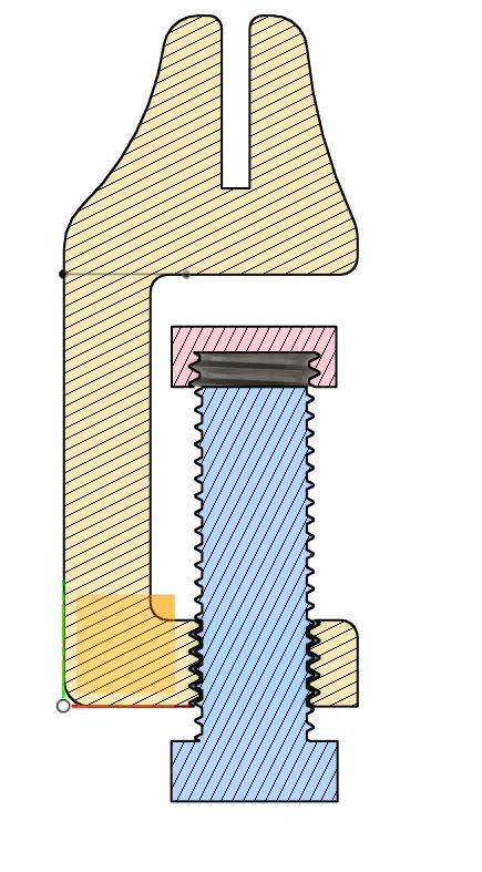 ikea skadis pegboard desk clamp by Silver beast | Download free STL ...