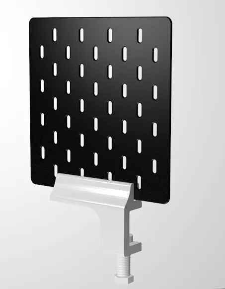 ikea skadis pegboard desk clamp by Silver beast | Download free STL ...