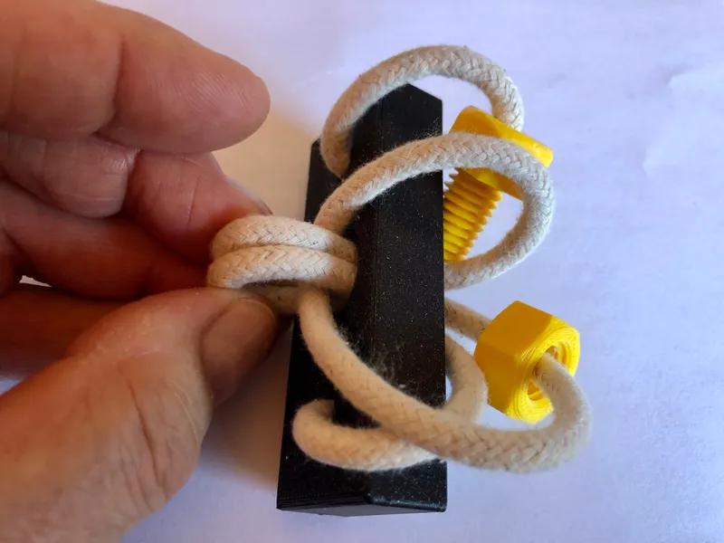 Bolt-Nut Puzzle by Seabird HH | Download free STL model | Printables.com