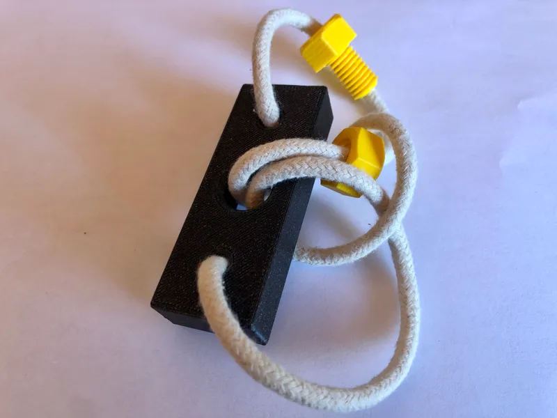 Bolt-Nut Puzzle by Seabird HH | Download free STL model | Printables.com