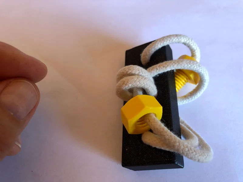 Bolt-Nut Puzzle by Seabird HH | Download free STL model | Printables.com