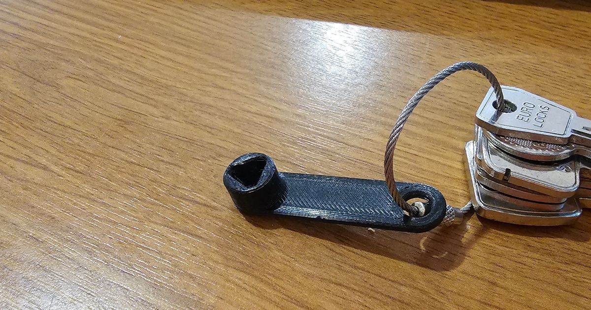 Low-profile gas meter box / triangle key by Karkovski | Download free ...