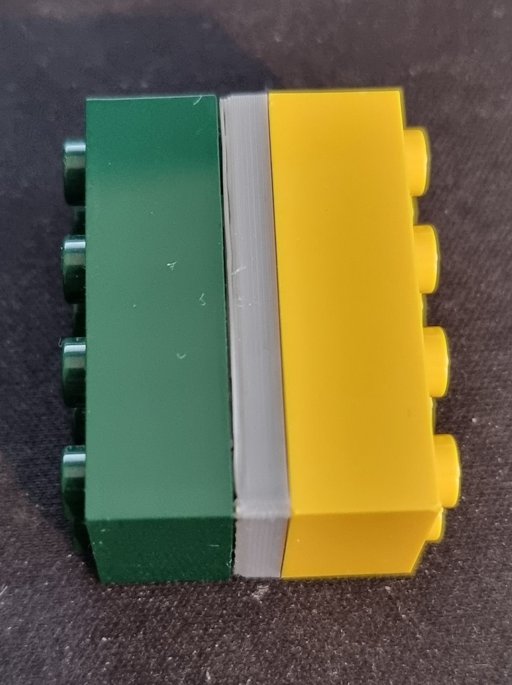 Lego compatible double plate by Arctic 3D Prints | Download free STL ...