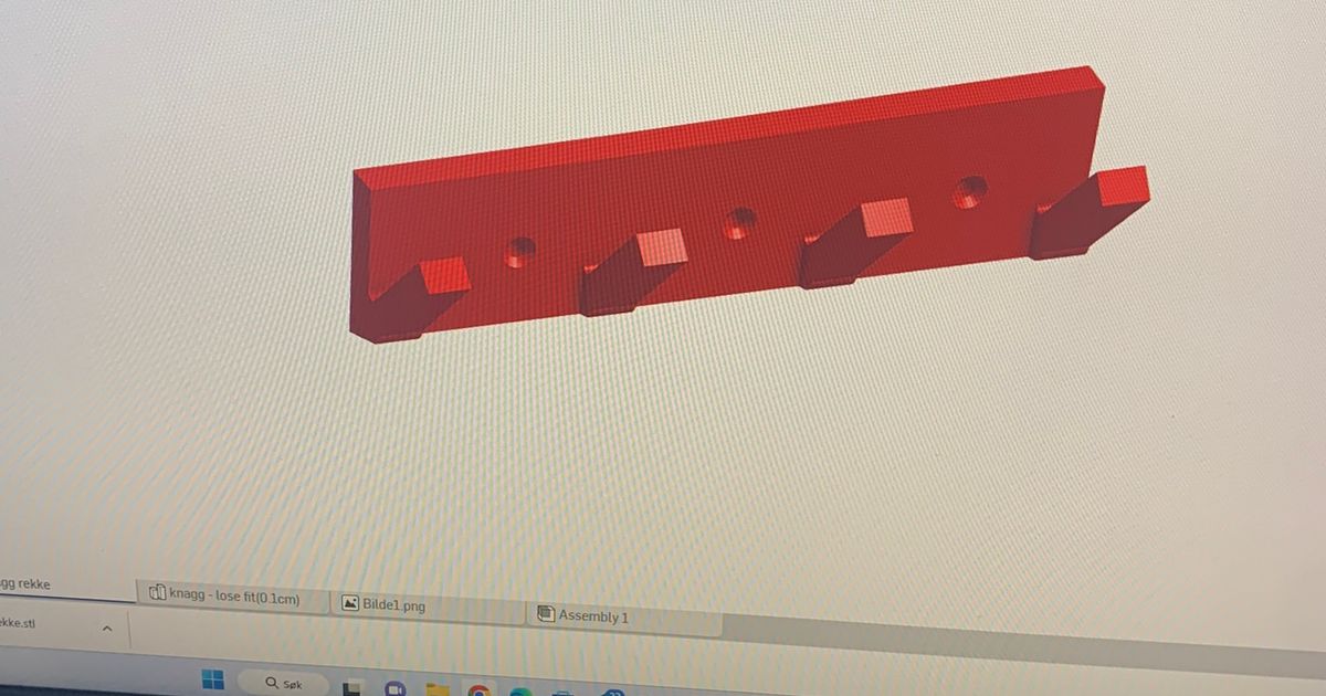 peg row by Markus Oseberg | Download free STL model | Printables.com