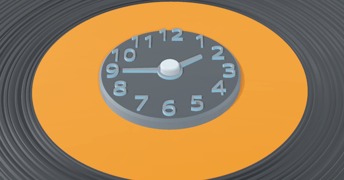 45mm clock-shaped adapter by Thorin Oakenshield | Download free STL ...