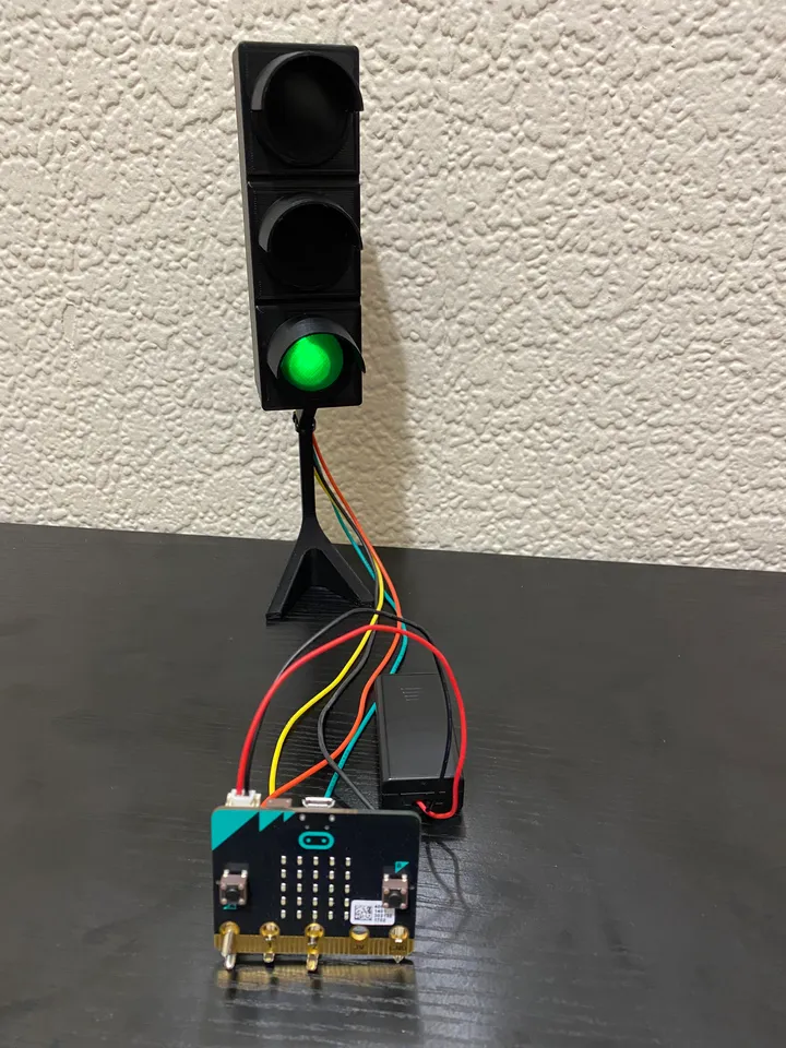 LED traffic lights by StickyRib | Download free STL model | Printables.com