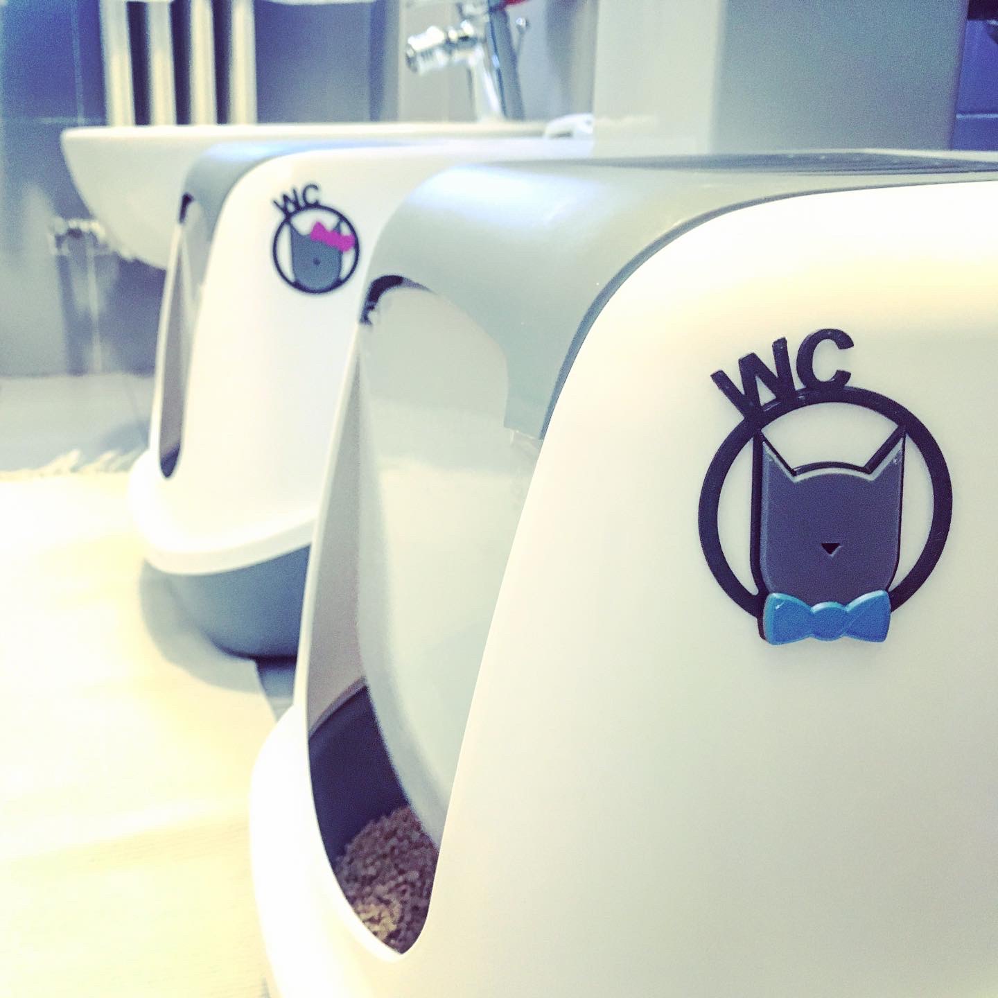 Cat litter cute signs by La Robottega | Download free STL model ...