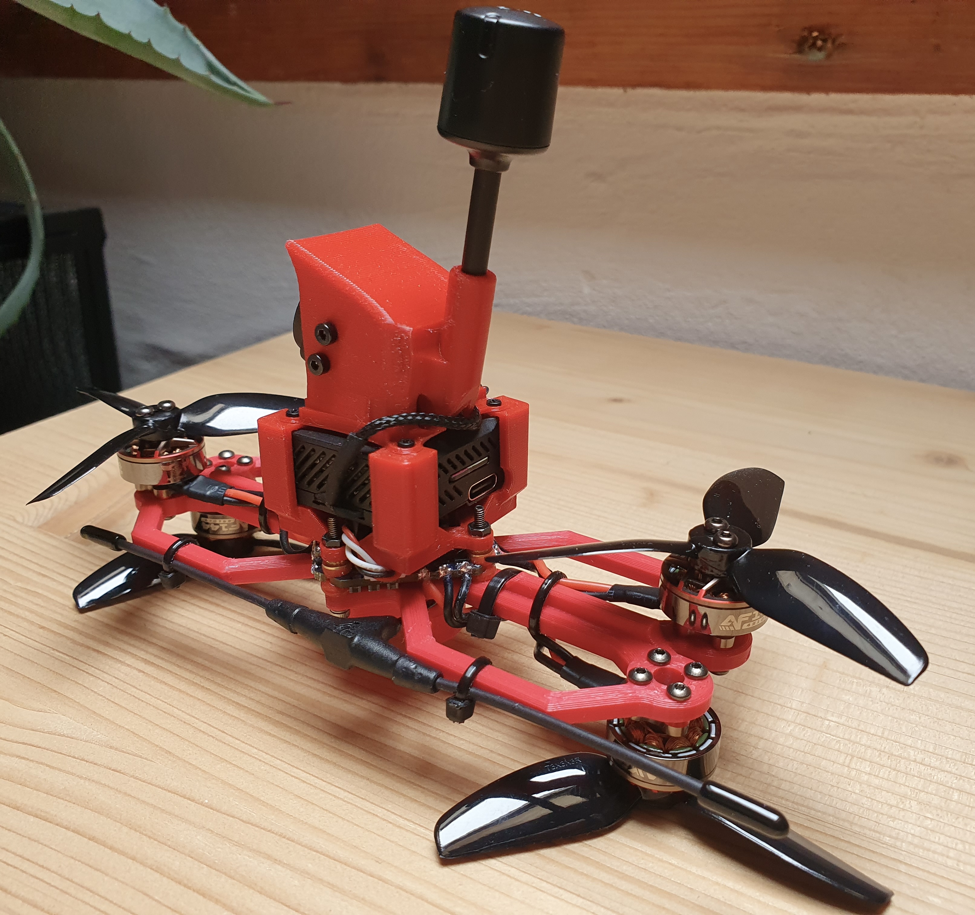 3" Bone fpv Drone with DJI O3 Air Unit by beeRacer | Download free STL ...