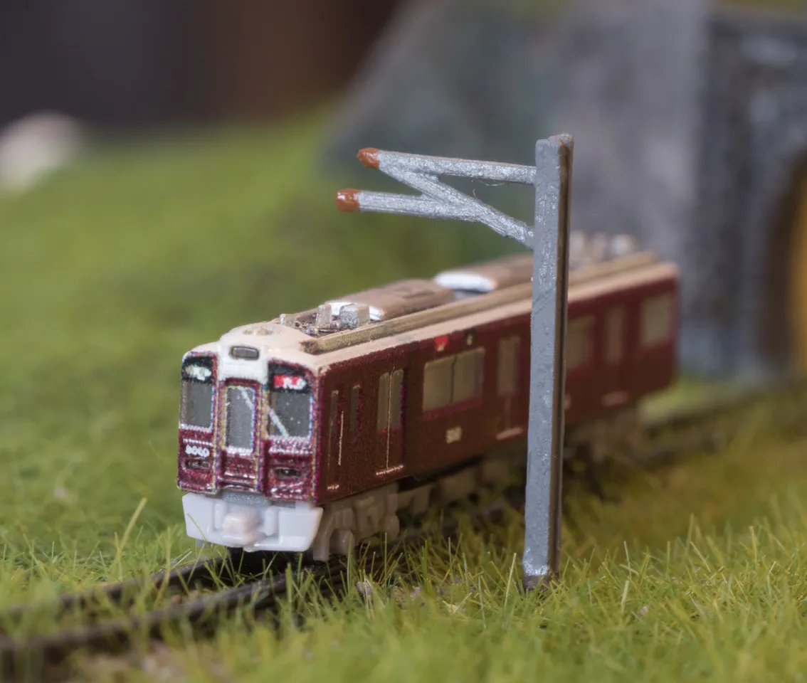 Catenary pole for T gauge by Martin | Download free STL model ...