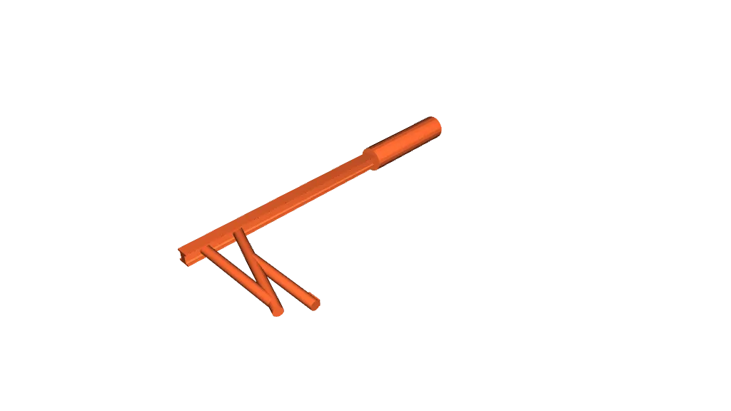 Catenary pole for T gauge by Martin | Download free STL model ...