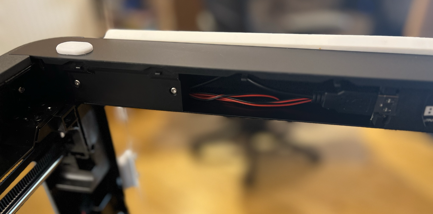 light up the BambuLab P1P (USB 5V COB LED, Relais, JST GH 1.25, Bambu ...