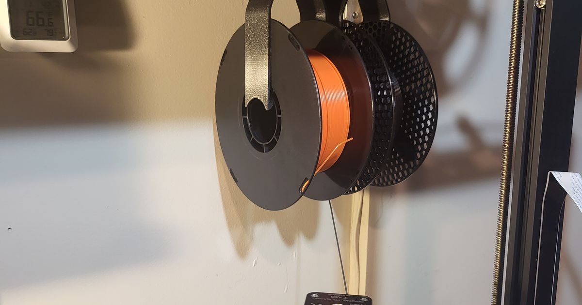 Spool Hanger Universal for 1kg Spools by AnosmicStank | Download free ...