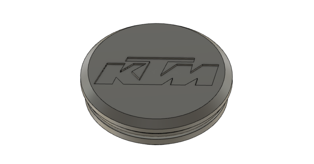 KTM 1090 Adventure R Frame Plug by Mižufko | Download free STL model ...