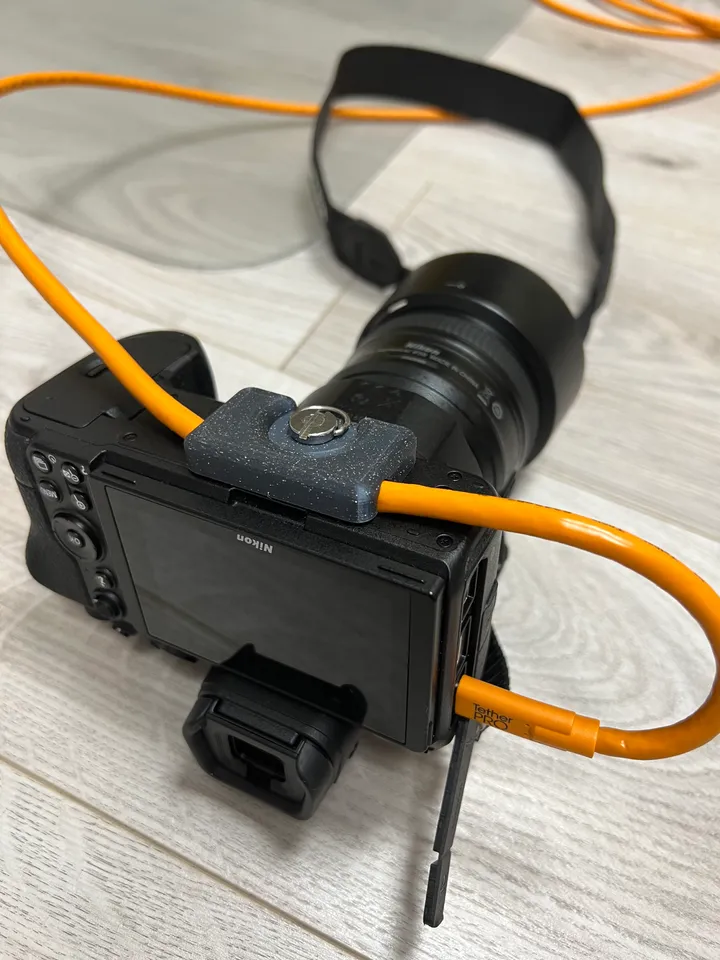 Tether Block (retention block) for Nikon Z6 Mark II by stzoran1@gmail ...