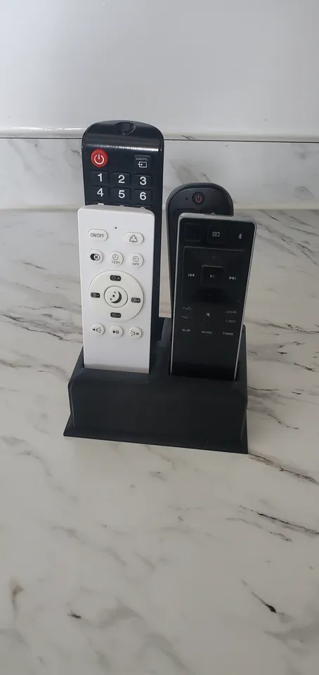 Remote Control Caddy by Donny | Download free STL model | Printables.com