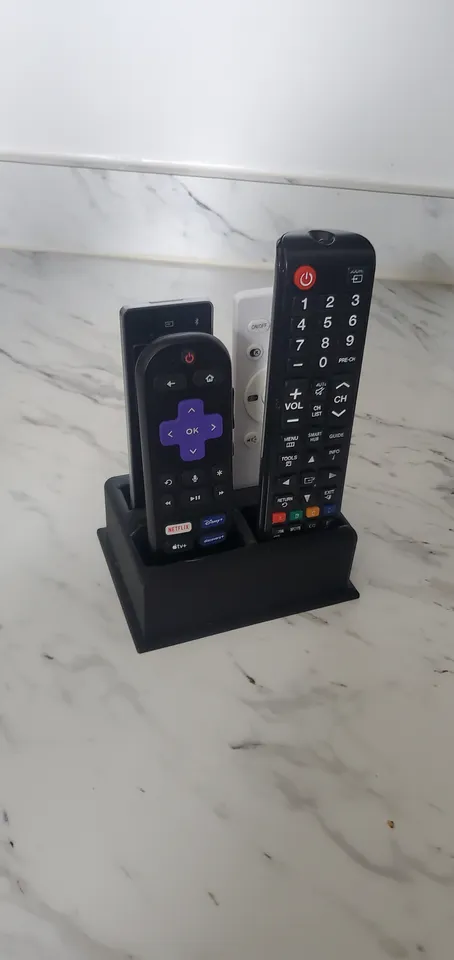 Remote Control Caddy by Donny | Download free STL model | Printables.com