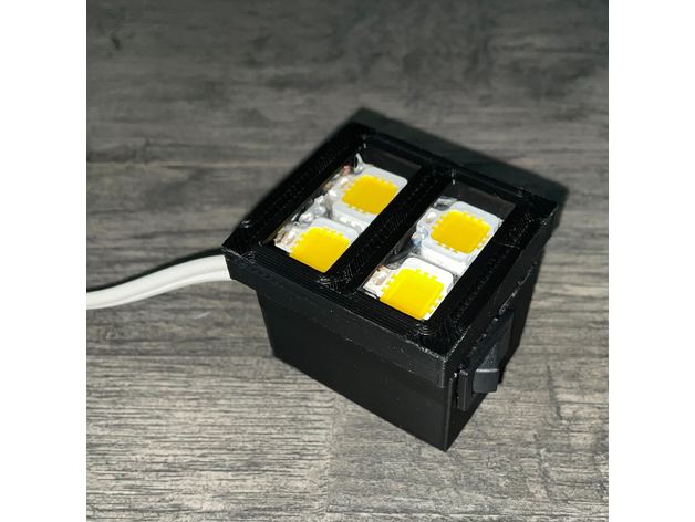 LED Light with F3D for customization by voiyt | Download free STL model ...