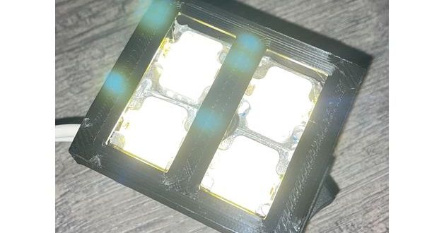 LED Light with F3D for customization by voiyt | Download free STL model ...