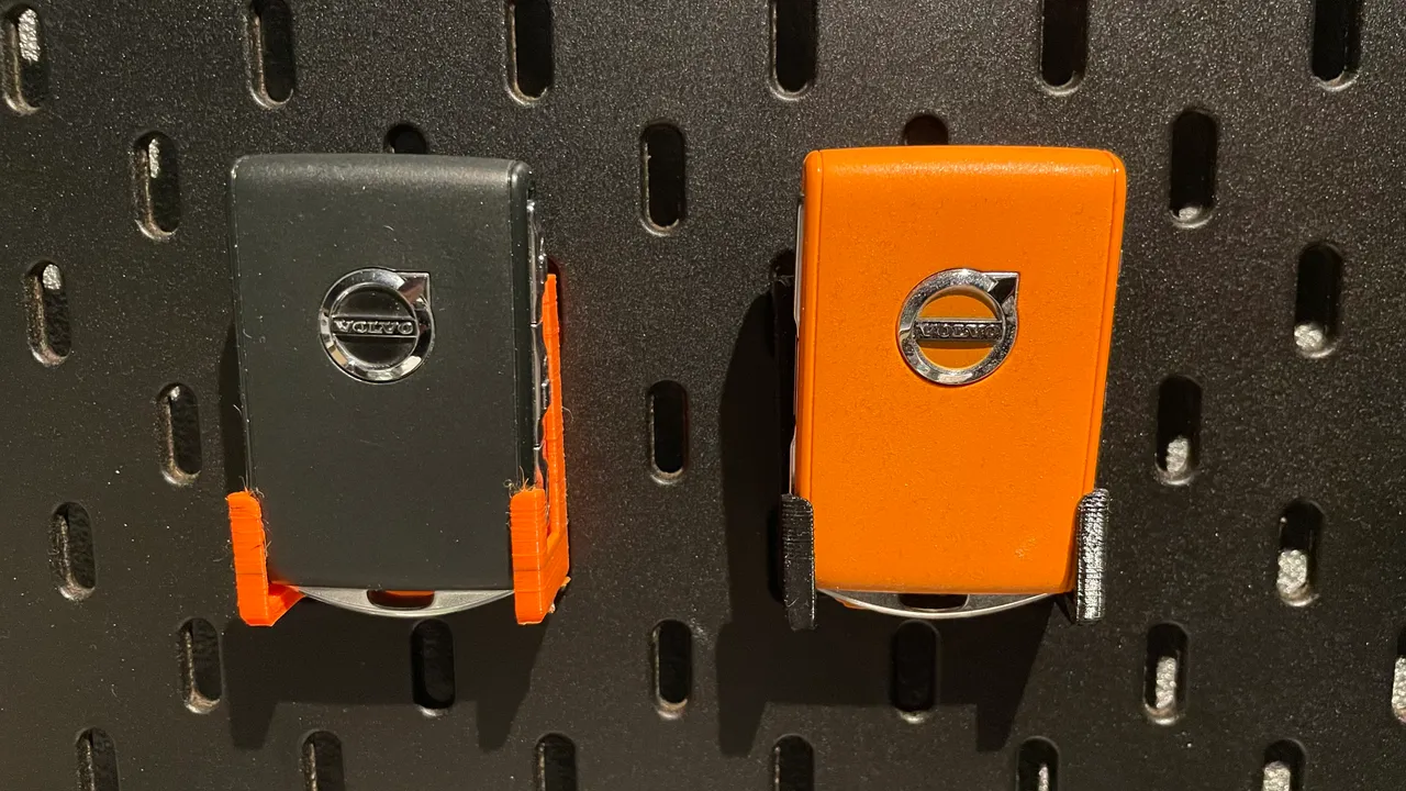 Ikea Skadis Volvo Key Holder by Franky13 | Download free STL model ...