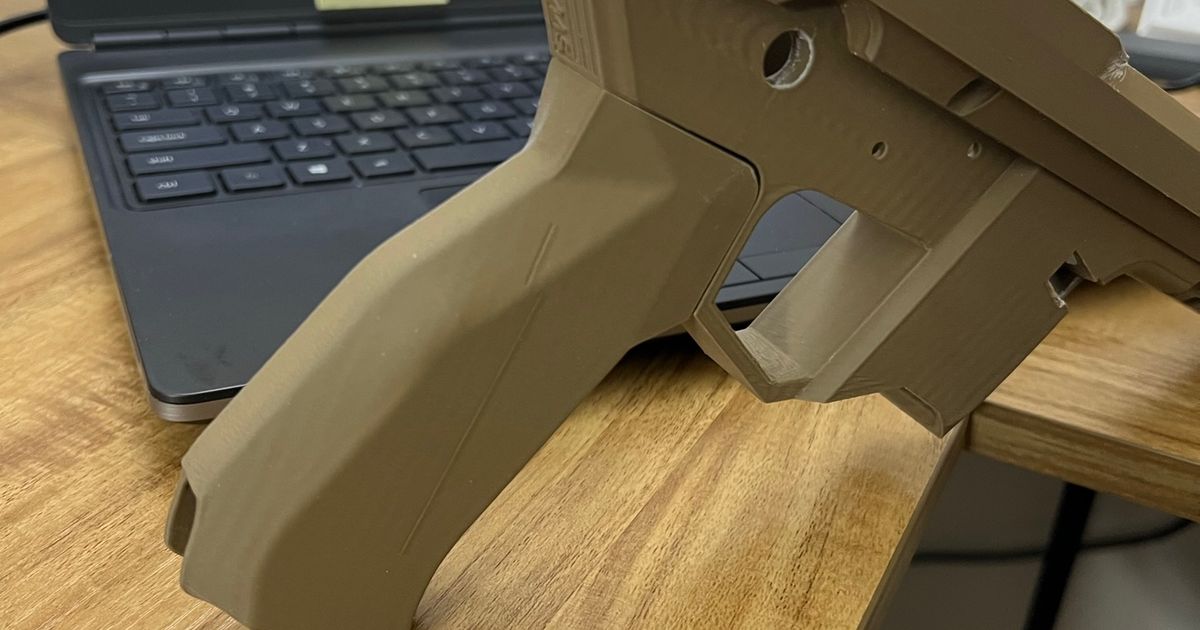 Shadow 2 AR Grip by M1 Industries | Download free STL model ...