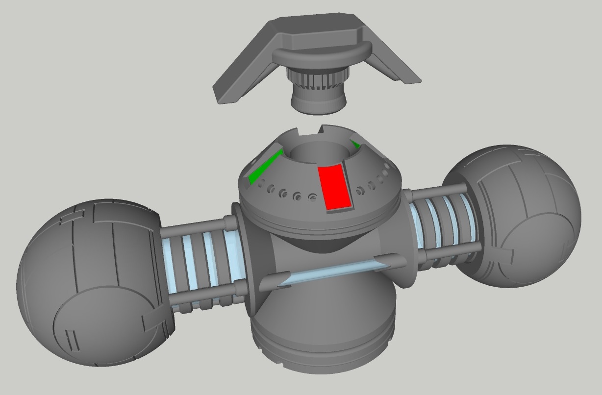 Stargate Naquadah Generator, Prop by JDM755 | Download free STL model ...