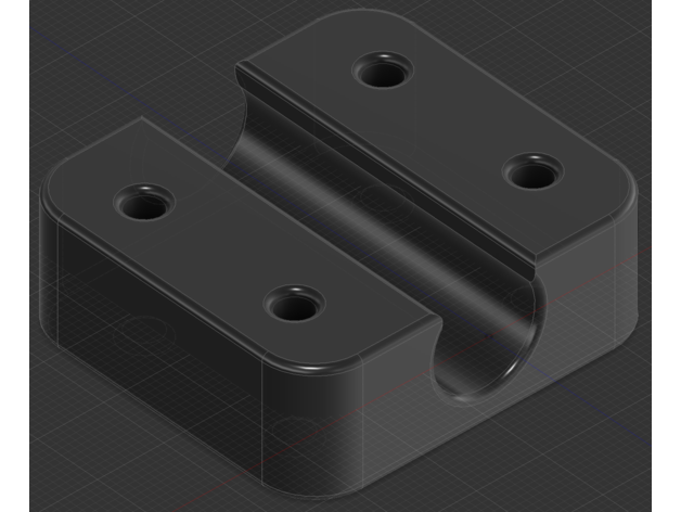 15mm Copper Pipe Clamp by voiyt | Download free STL model | Printables.com