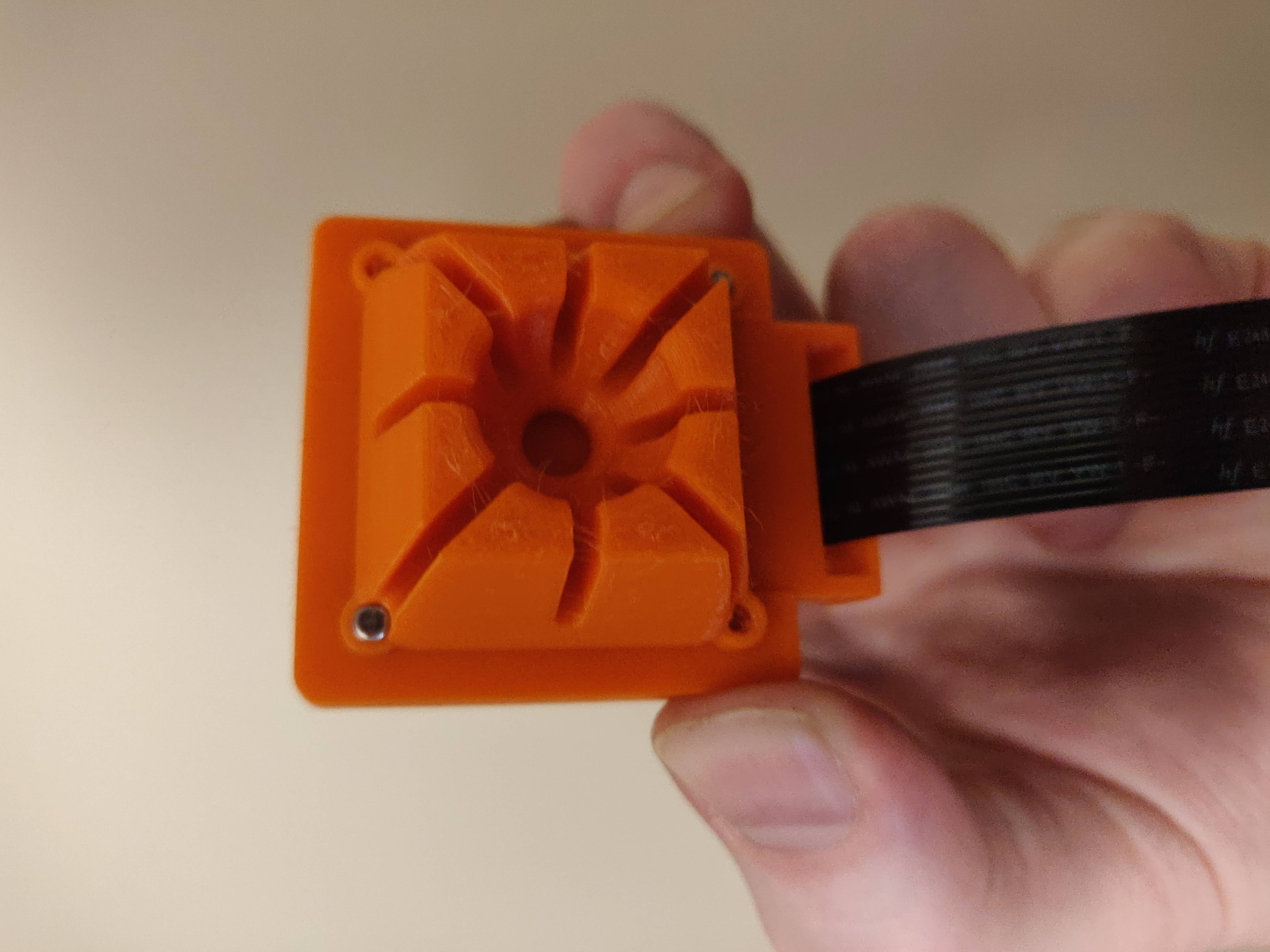 Raspberry Pi Hi Quality Camera Case Adapter by Sam | Download free STL ...