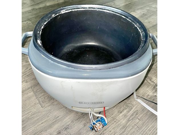iCooker - Smart Controller for Rice Cookers - Enclosure printed with ...
