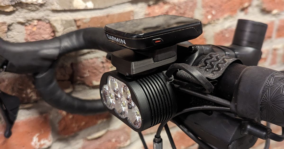 SRAM Double Garmin-mount hack (20mm offset) by Yoeri op't Roodt ...
