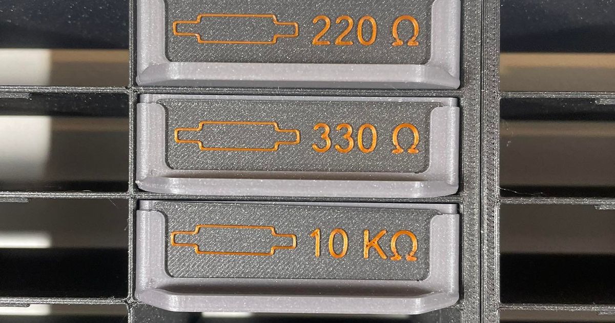 Modular shelving system - Name plate Resistors - Modular__005___x1x2 ...