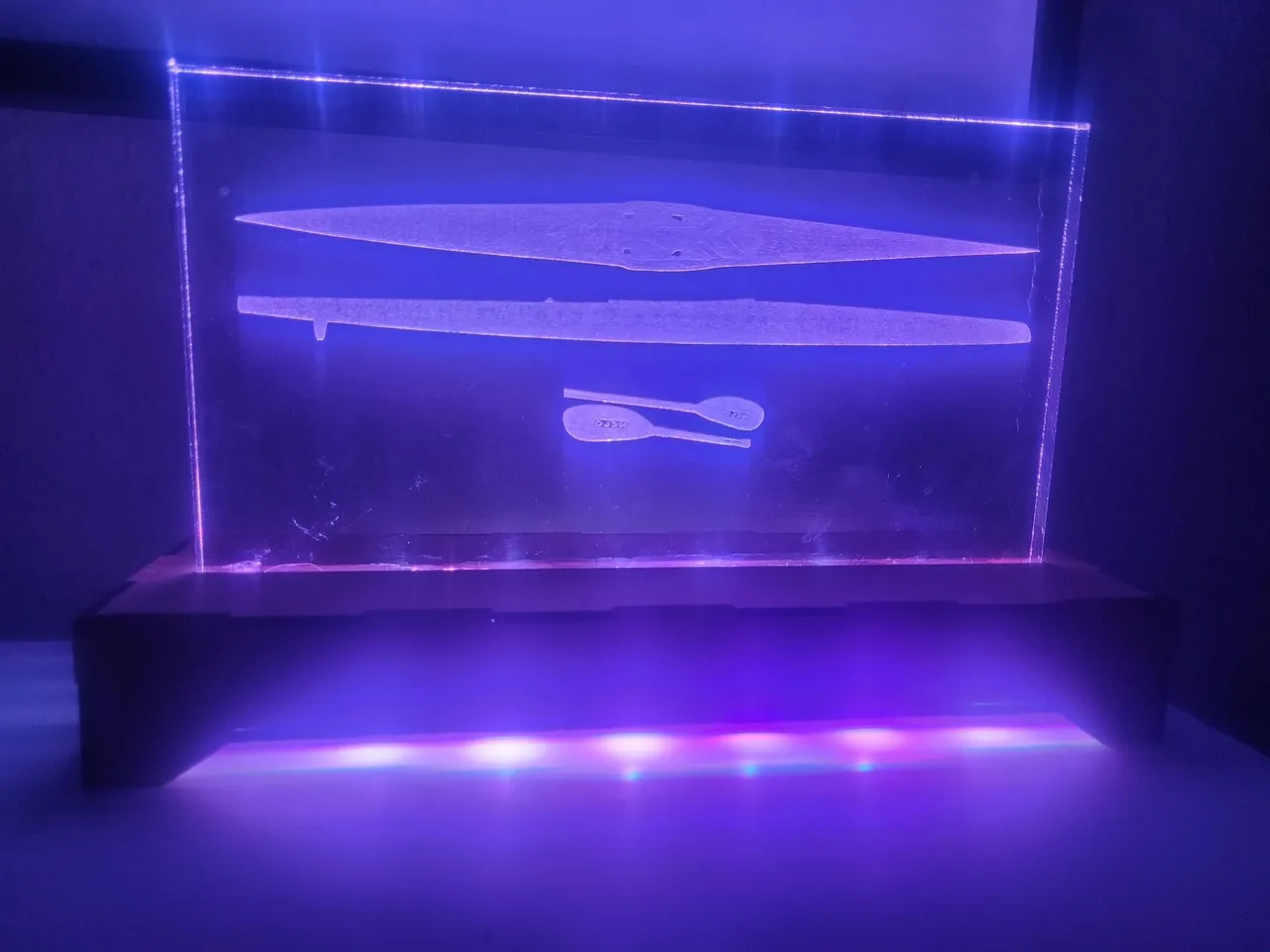 Laser-cuttable led-sign (customisable) by LH | Download free STL model ...
