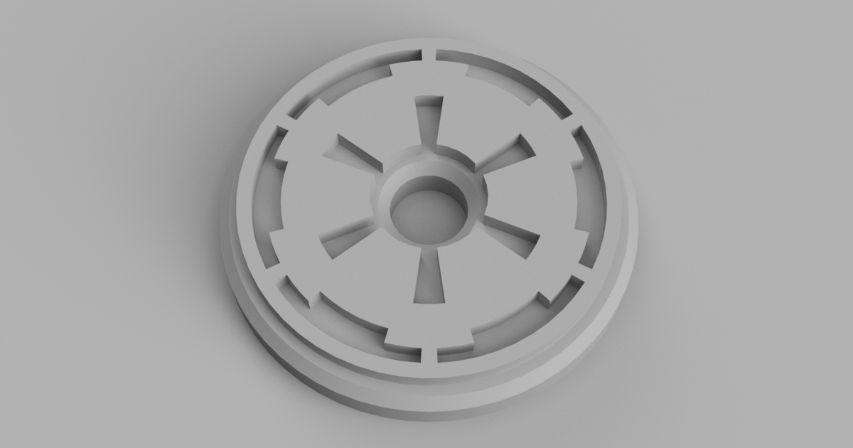 45 Record Adapter - Empire Emblem (Galactic Empire) by Leo | Download ...
