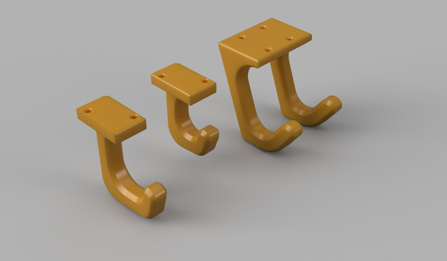 Hanging hook. by Ljhtom (Javier Hernando) | Download free STL model ...