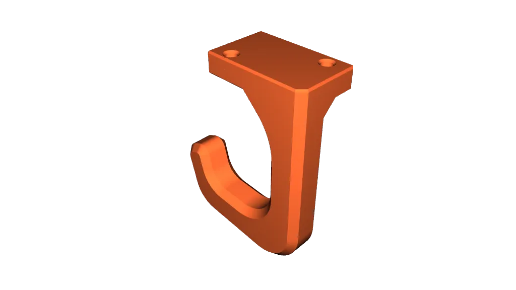 Hanging hook. by Ljhtom (Javier Hernando) | Download free STL model ...