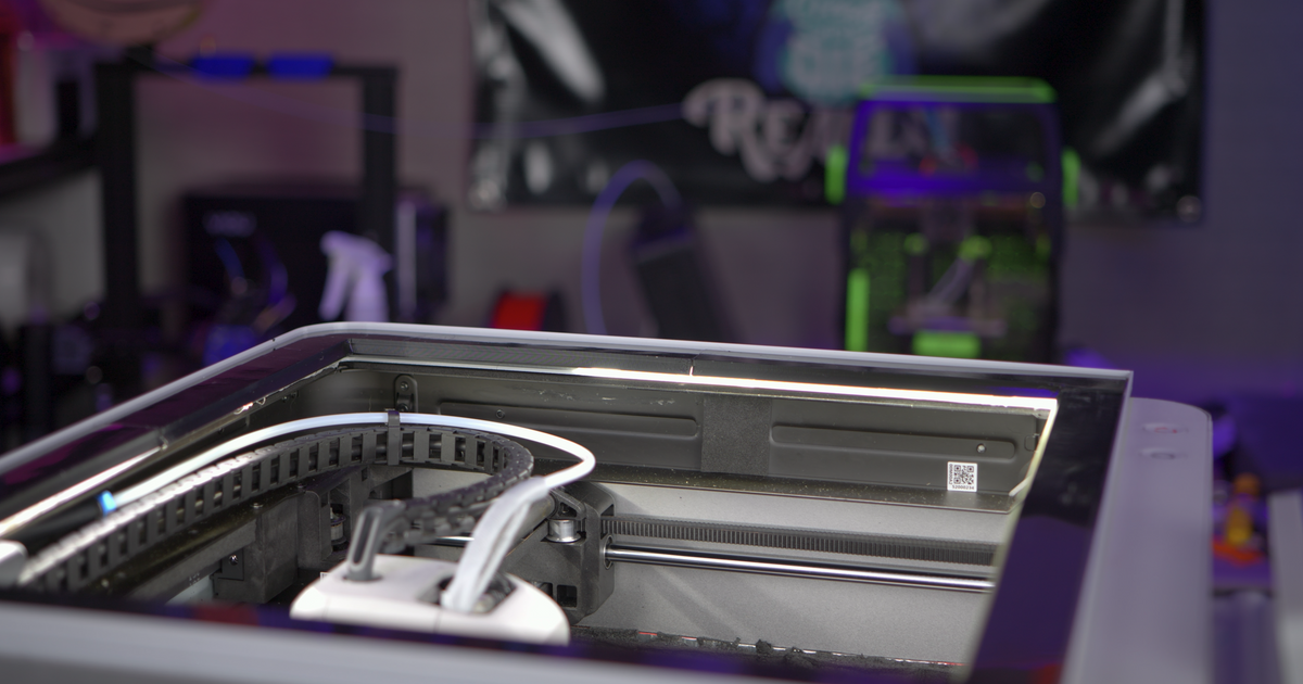 Bambu X-1 Glass Riser ONE PIECE Remix - LED Lights by MandicReally ...