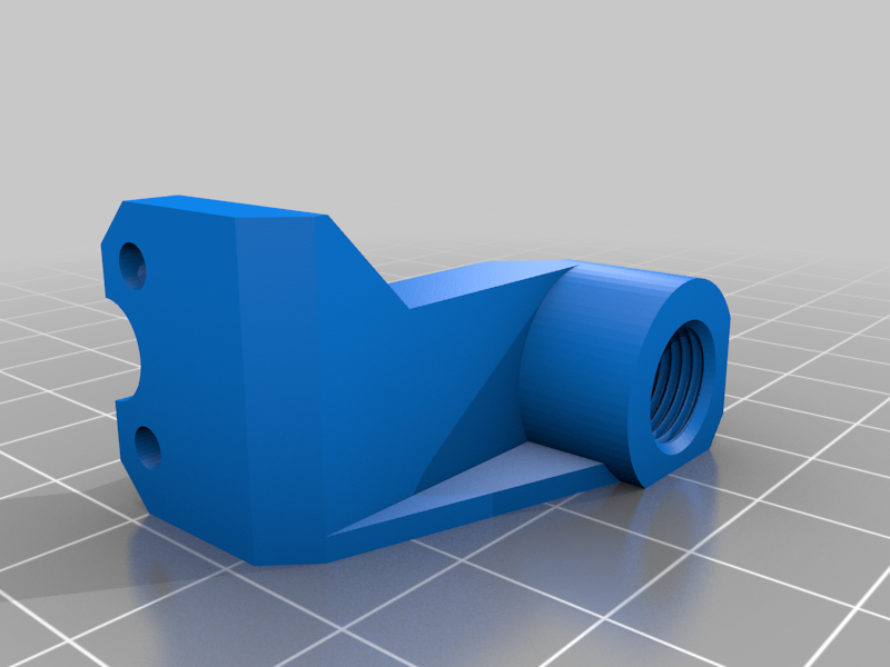 E3 Sprite Extruder PTFE Mount by Marksman_Dilbert | Download free STL ...