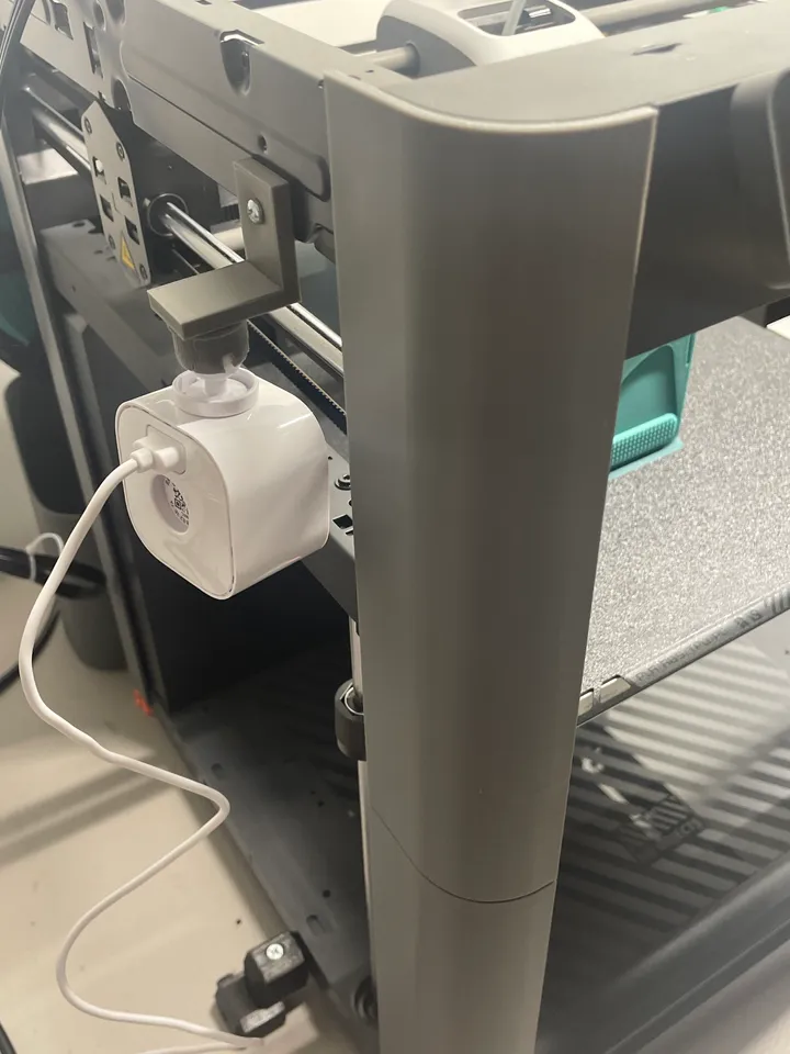 Bambu Lab p1p blink mini camera mount by merc | Download free STL model ...