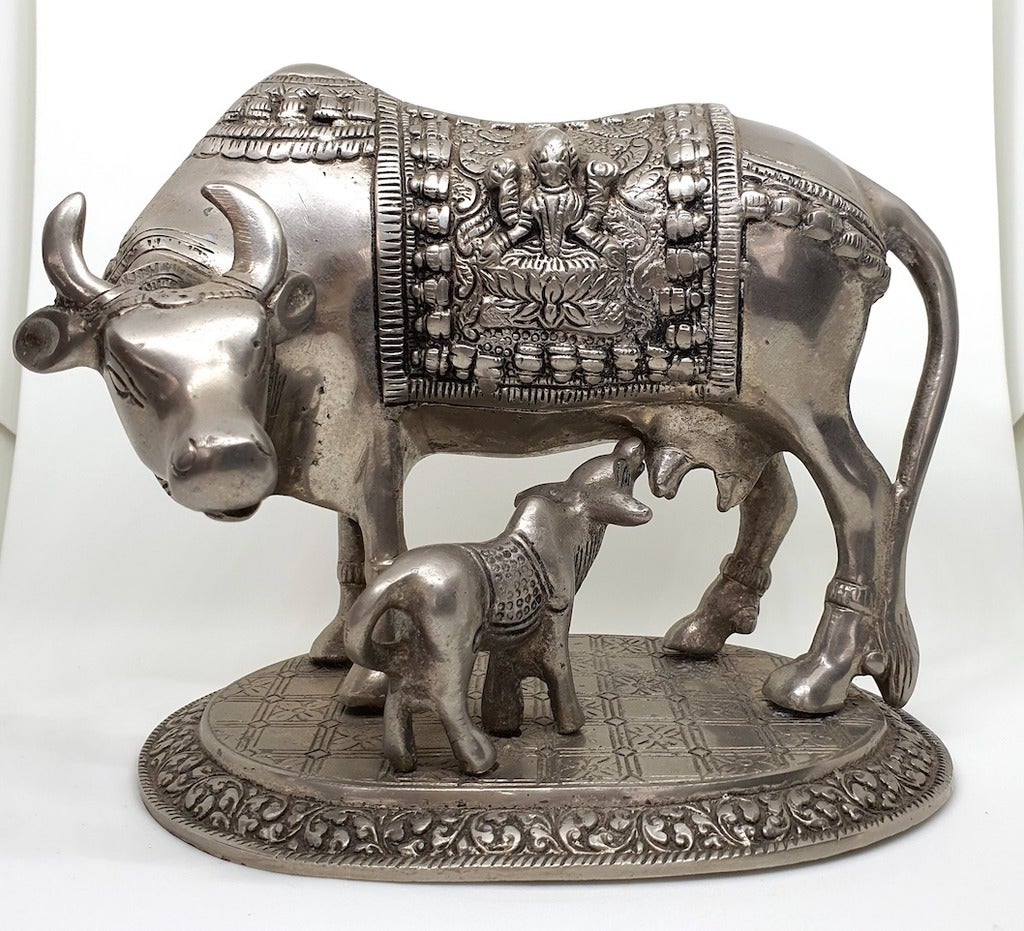 Sacred Cow with Calf by VedicFutura | Download free STL model ...