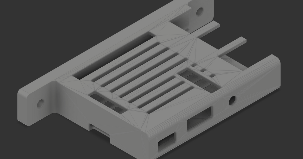 2020 Extrusion Raspberry Pi 3 Mount by G2bb | Download free STL model ...