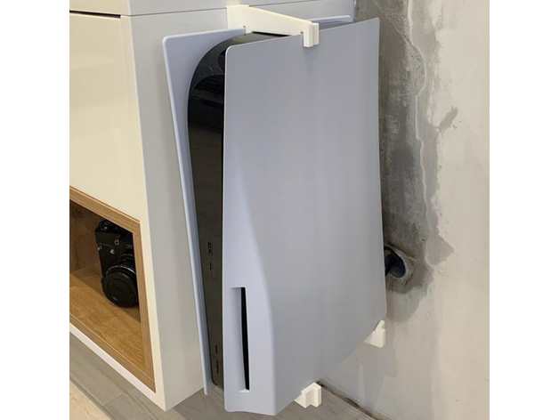 Playstation PS5 wall mount (left/right sided) by Spank | Download free ...