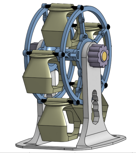 Victorian Ferris Wheel. by VeronicaL | Download free STL model ...