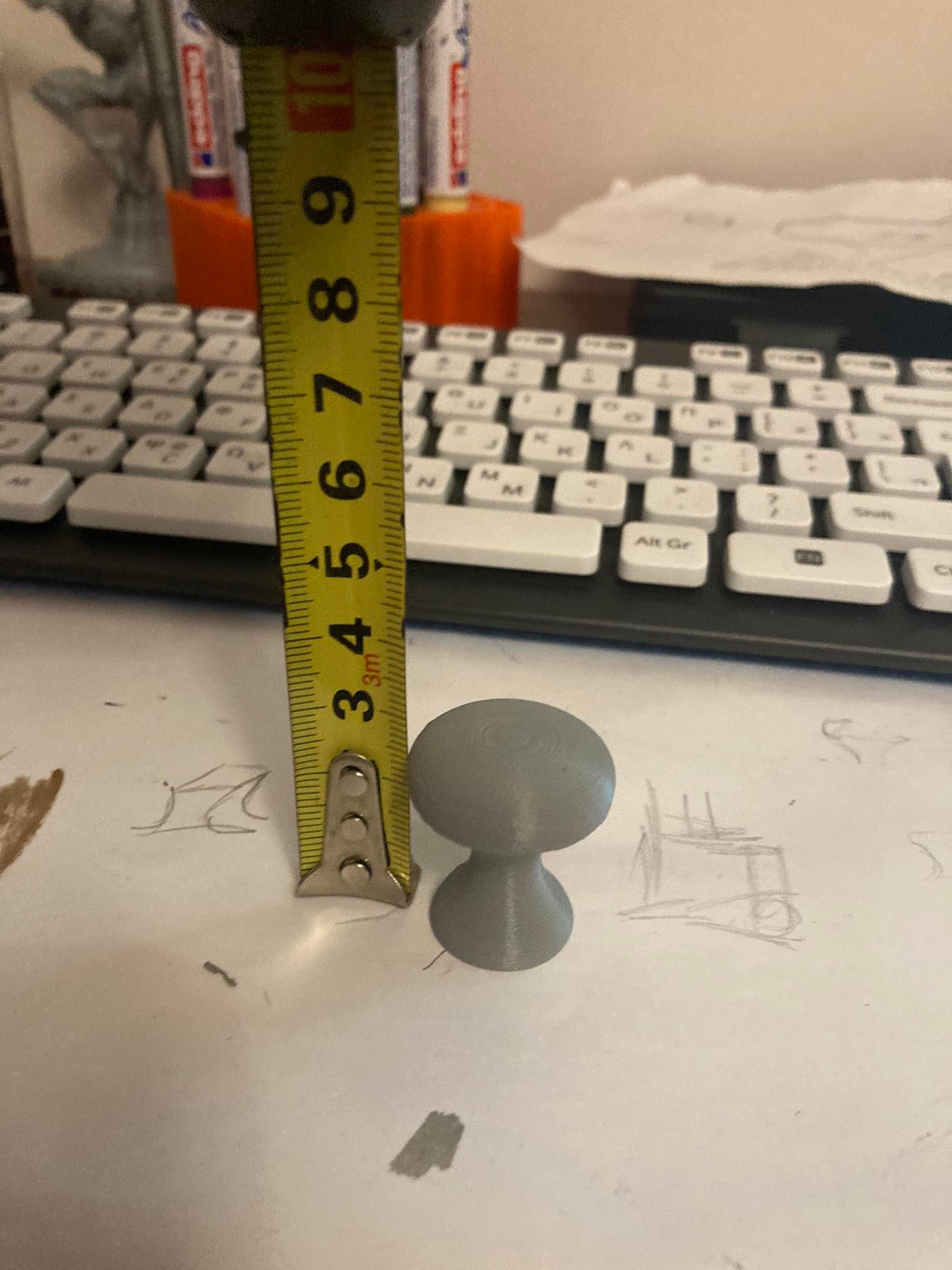 circular handle for drawer by dkaparelis | Download free STL model ...