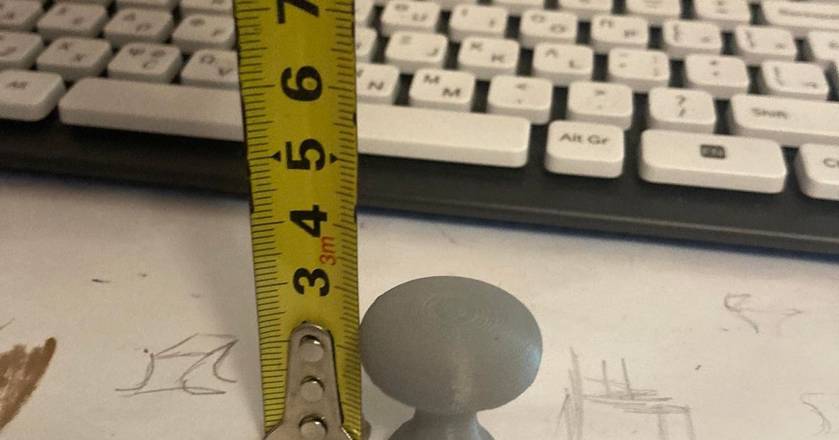 circular handle for drawer by dkaparelis | Download free STL model ...