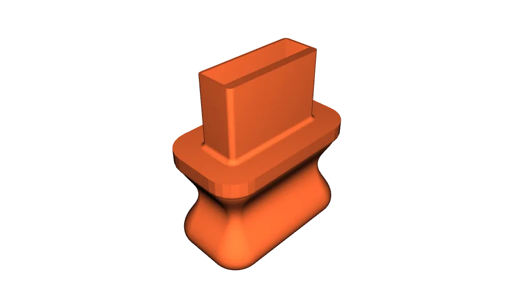 USB Cover – remix with handle (FreeCAD) by NUeB | Download free STL ...