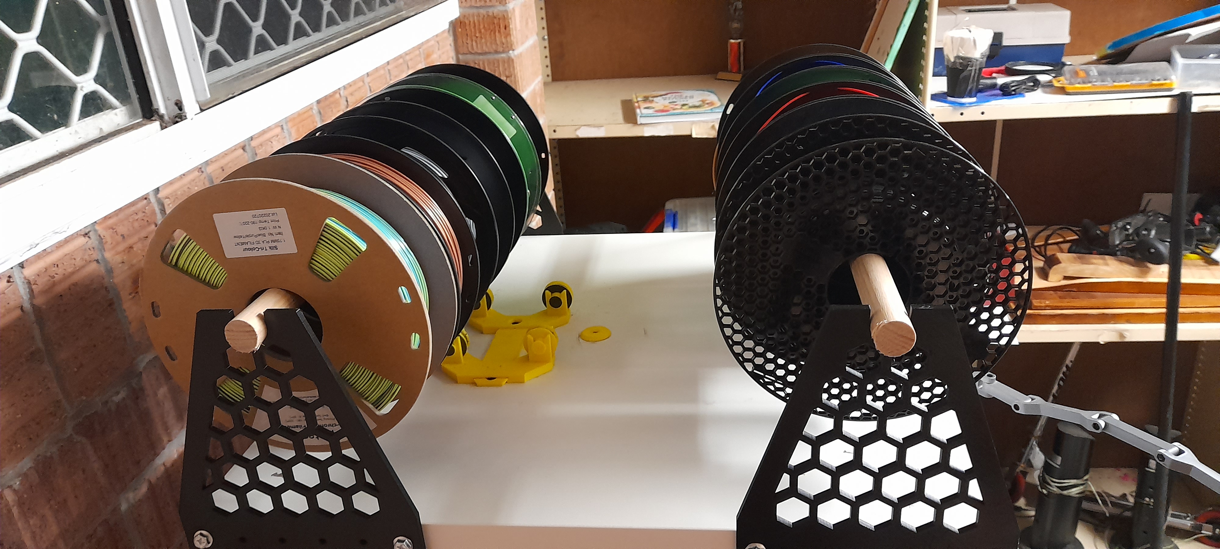 Ikea Lack Filament Holder by Auzziebogan26 | Download free STL model ...