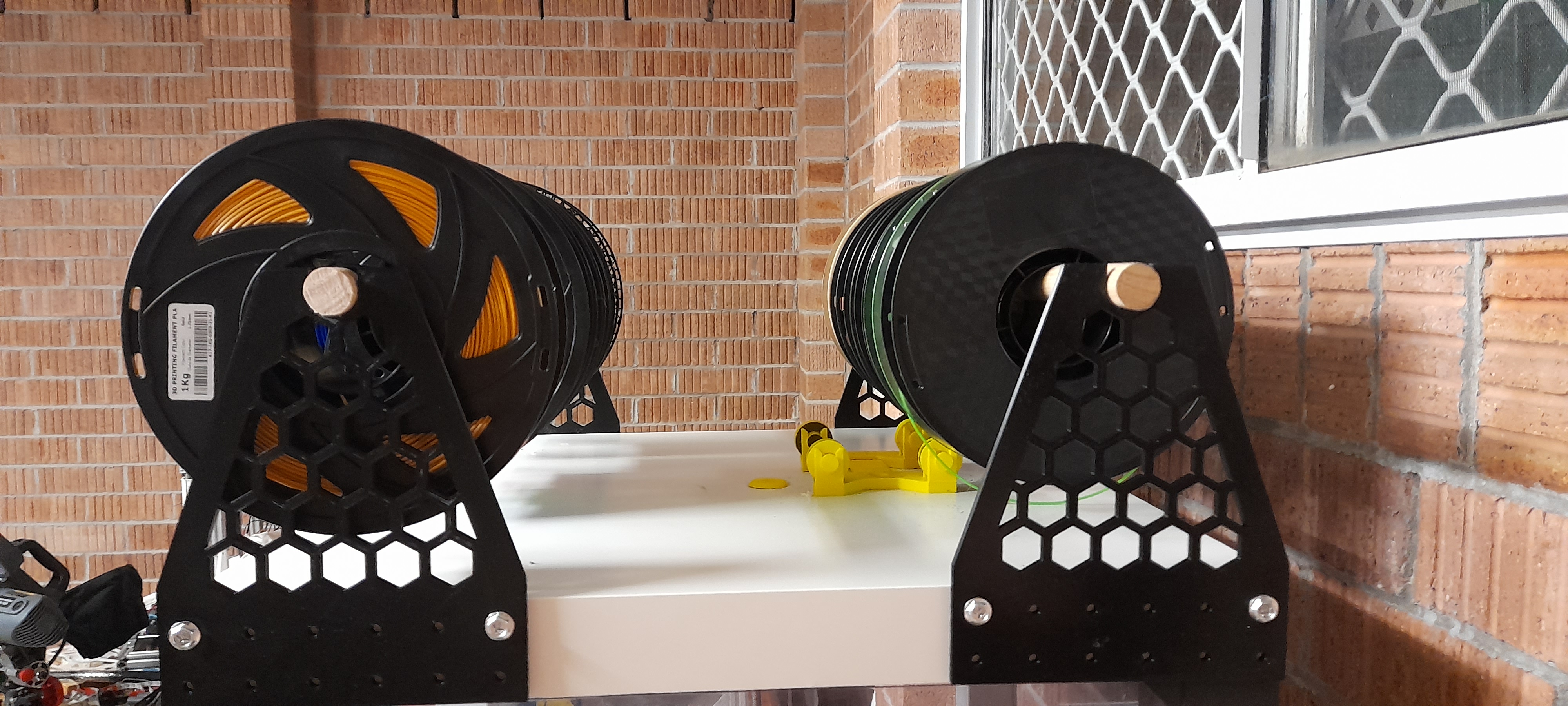 Ikea Lack Filament Holder by Auzziebogan26 | Download free STL model ...