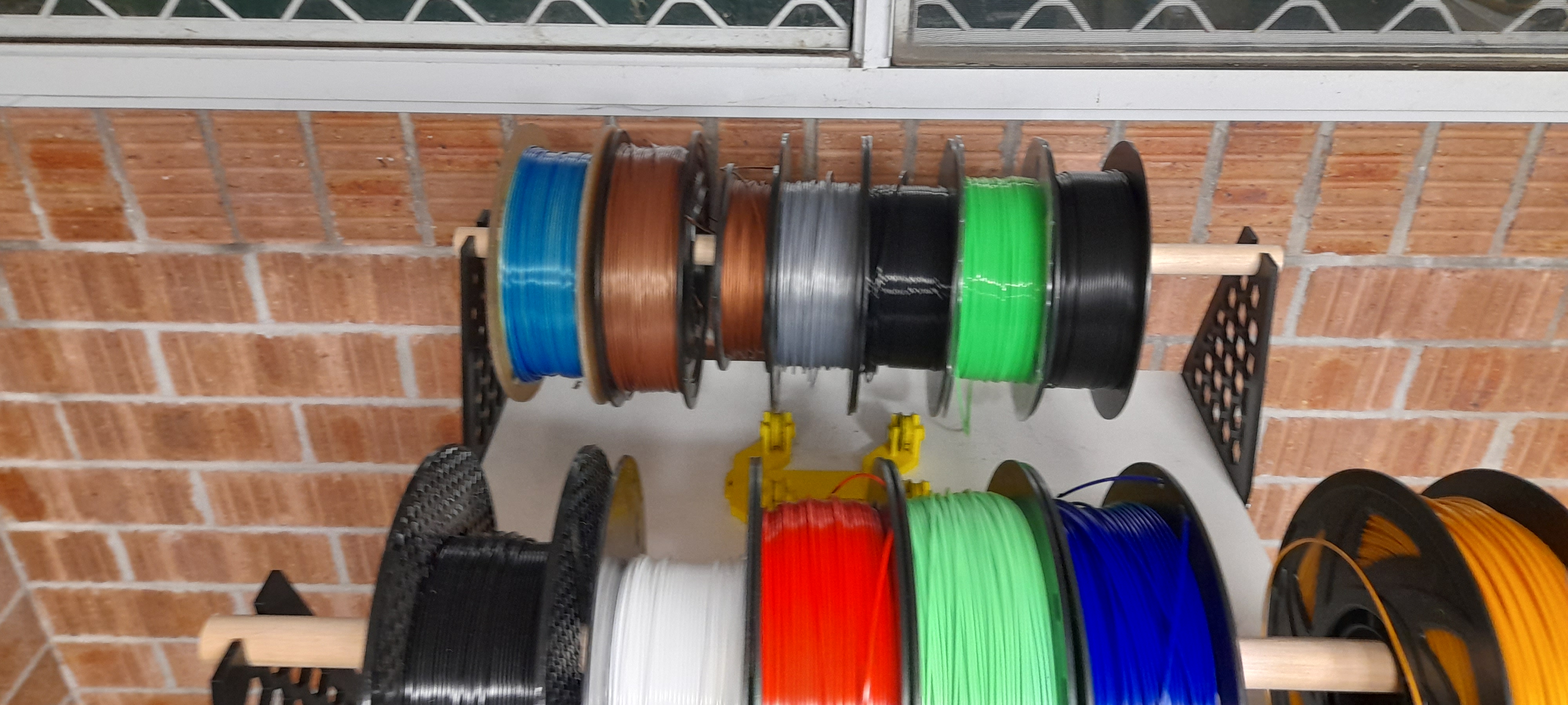 Ikea Lack Filament Holder by Auzziebogan26 | Download free STL model ...