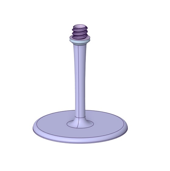 ESP32-cam storage box with base, various brackets, rod with pedestal ...